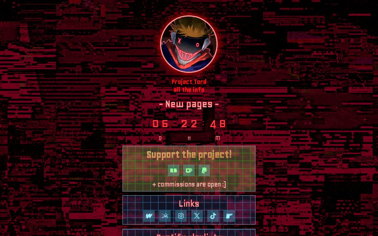 Project Tord Carrd